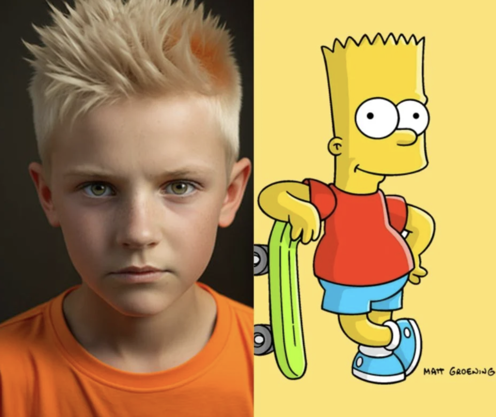 Así serían los protagonistas de 'Los Simpsons' de carne y hueso, según ...