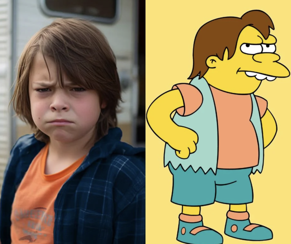 Así serían los protagonistas de 'Los Simpsons' de carne y hueso, según ...