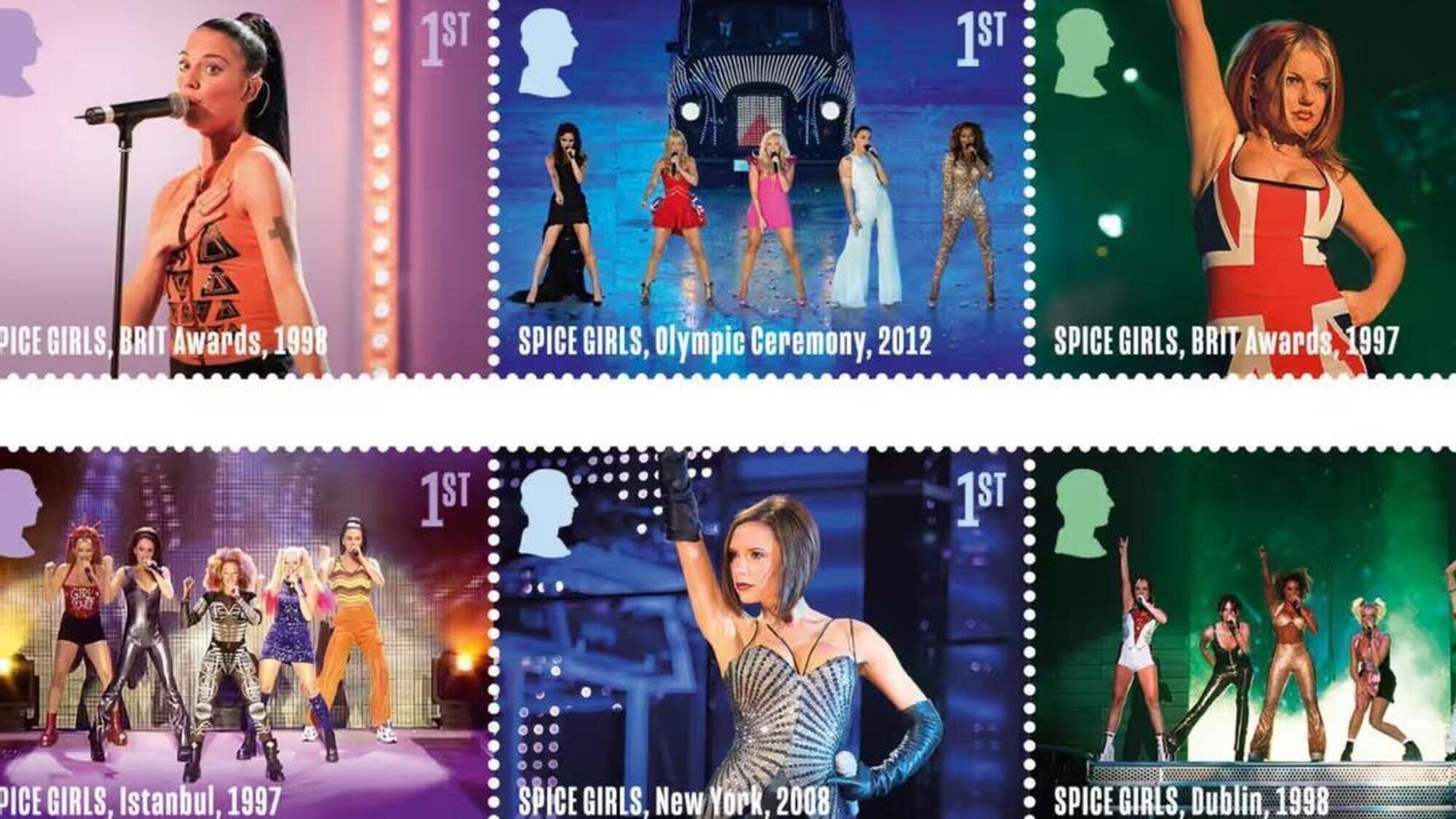 El correo británico lanza una edición de sellos de las Spice Girls por ...